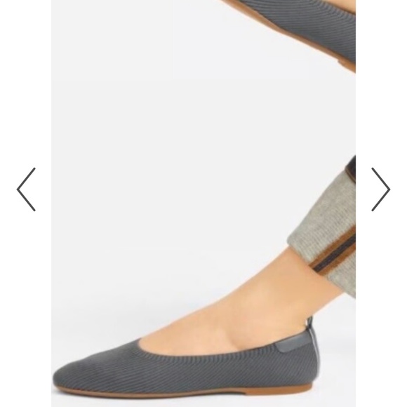 Everlane | Shoes | Everlane Reknit Flats Grey | Poshmark